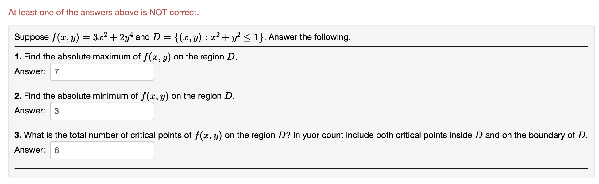 Solved The answer for max is NOT 7 and the answer for min is | Chegg.com
