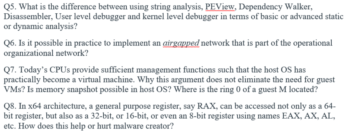 Solved Q5. What is the difference between using string | Chegg.com