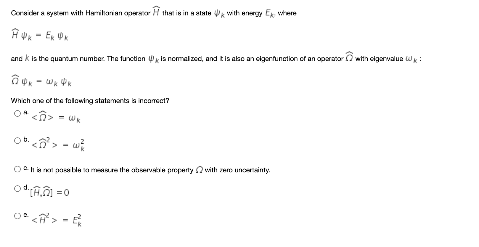 Solved Determine the value of the commutator [[ x, y] o a. | Chegg.com