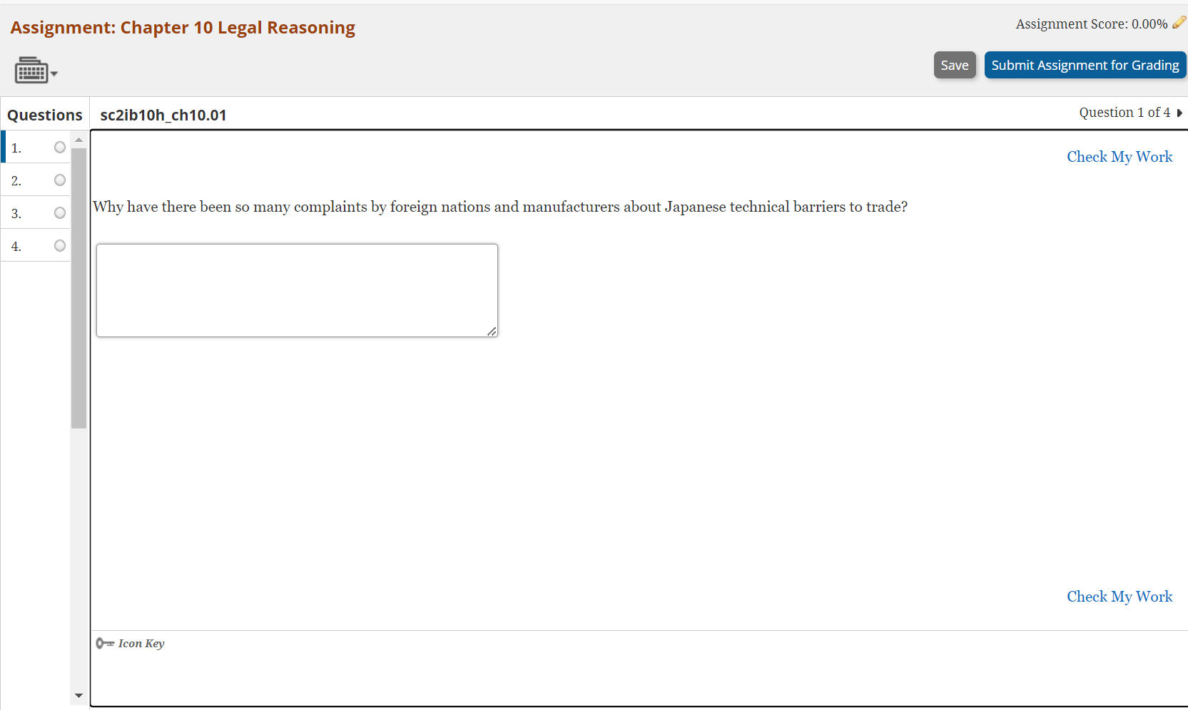 Solved Assignment: Chapter 10 Legal Reasoning Assignment | Chegg.com