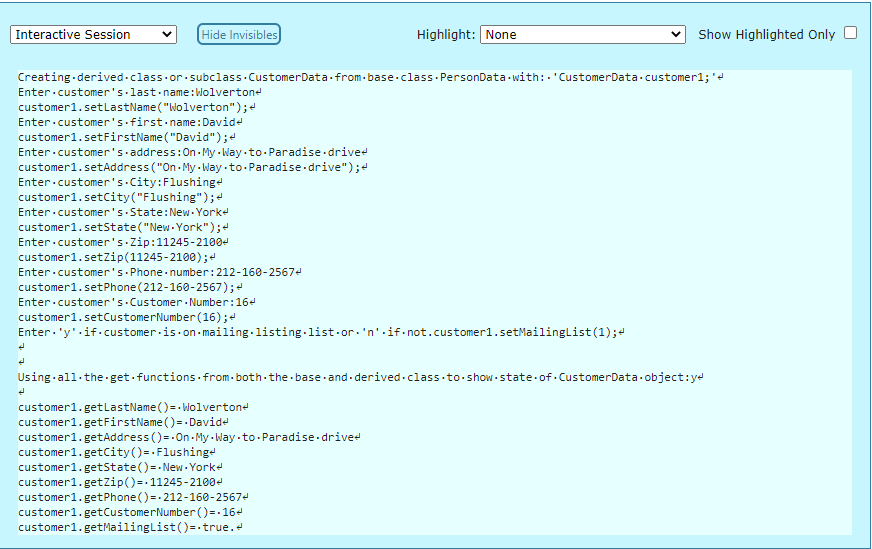 Solved C++: PersonData and CustomerData classes Design a | Chegg.com