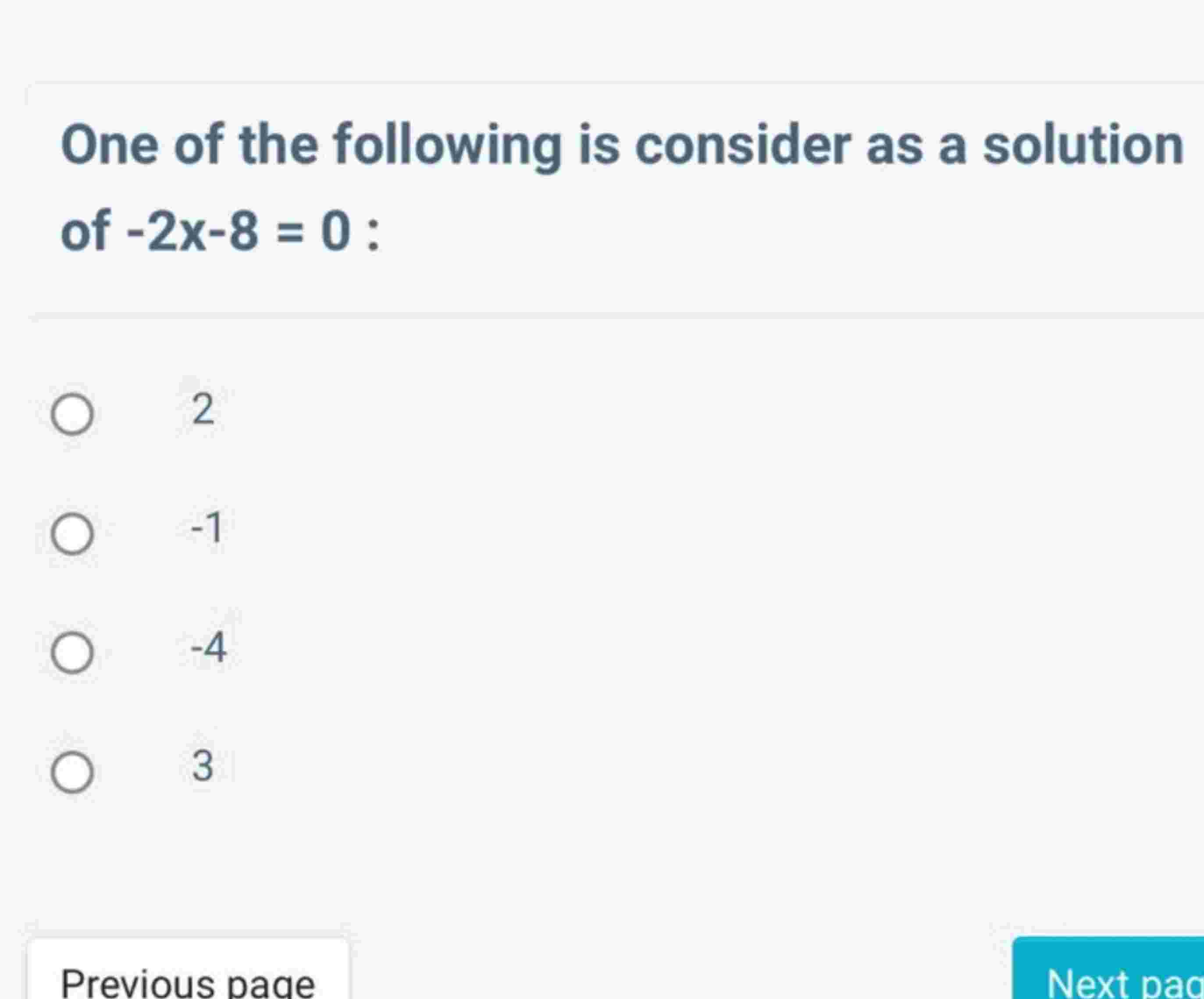 Solved code class="asciimath">One of the following is | Chegg.com