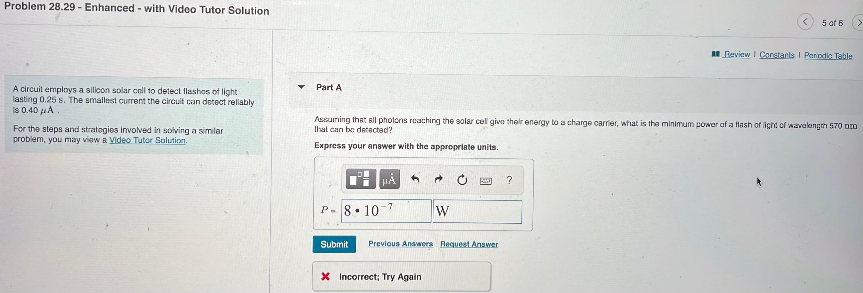 Solved Problem 28.53 - Enhanced - with Feedback Part A The | Chegg.com