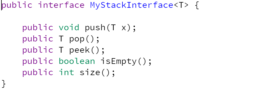Problem 1 - MyStack - 15 points Recall from class the | Chegg.com