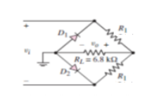 Solved When 10sin (wt) signal is applied to the input of the | Chegg.com