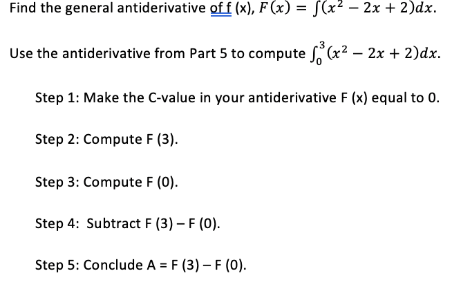 Solved Find the general antiderivative of | Chegg.com
