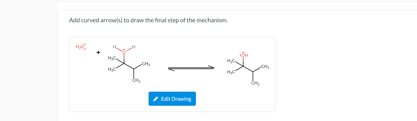 Solved Acid-catalyzed hydration of 3,3-dimethyl-1-butene | Chegg.com
