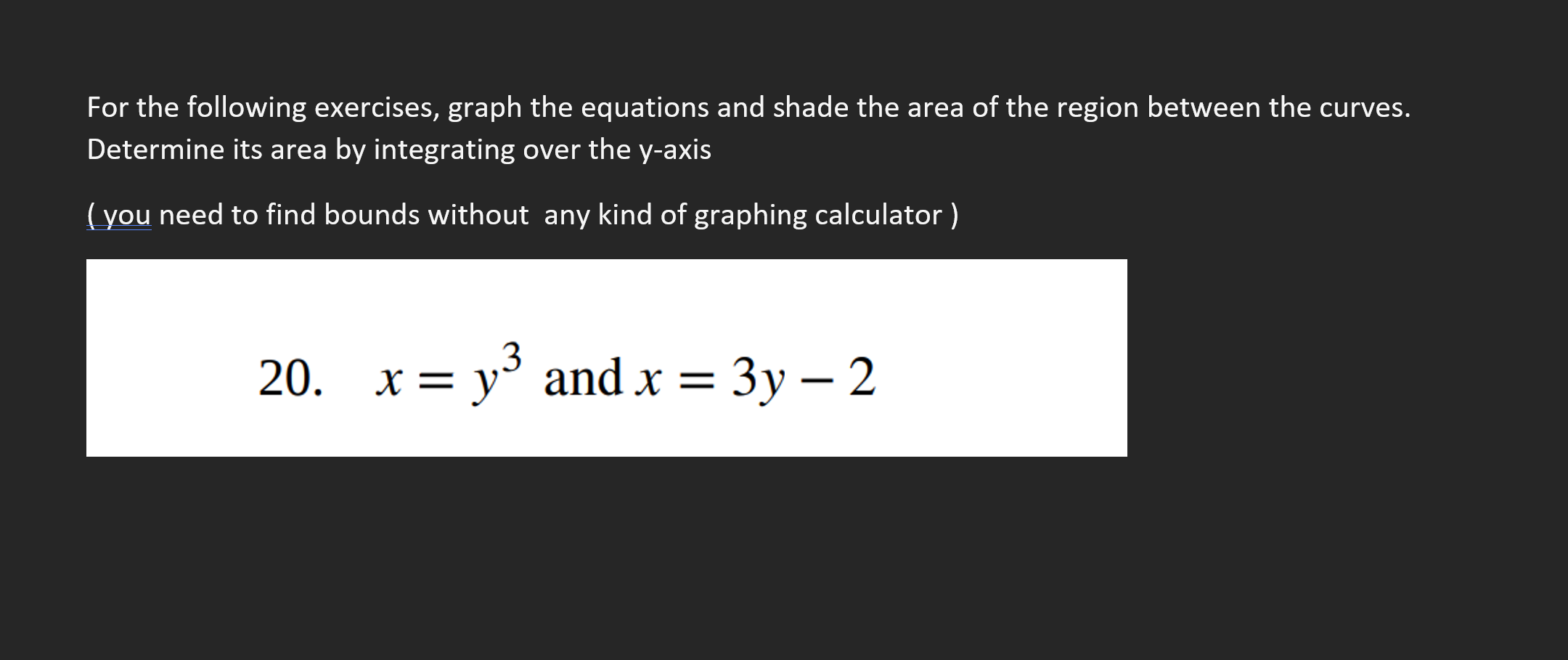 Solved r the following exercises, graph the equations and | Chegg.com