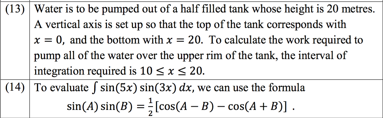 Solved (13) Water is to be pumped out of a half filled tank | Chegg.com