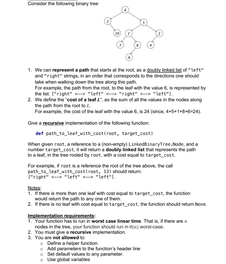 Solved Here's the code of tree as a reference: from | Chegg.com