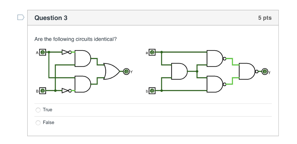 Solved D Question 5 pts Is it possible to create any digital | Chegg.com