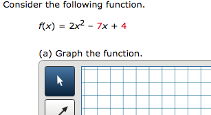 Solved Consider the following function. f(x) = 2x2 - 7x + 4 | Chegg.com