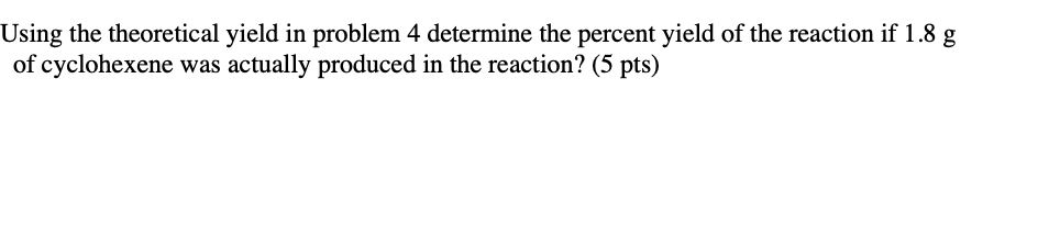 Solved 3mL of cyclohexanol (density = 0.9624 g/mL, Molecular | Chegg.com