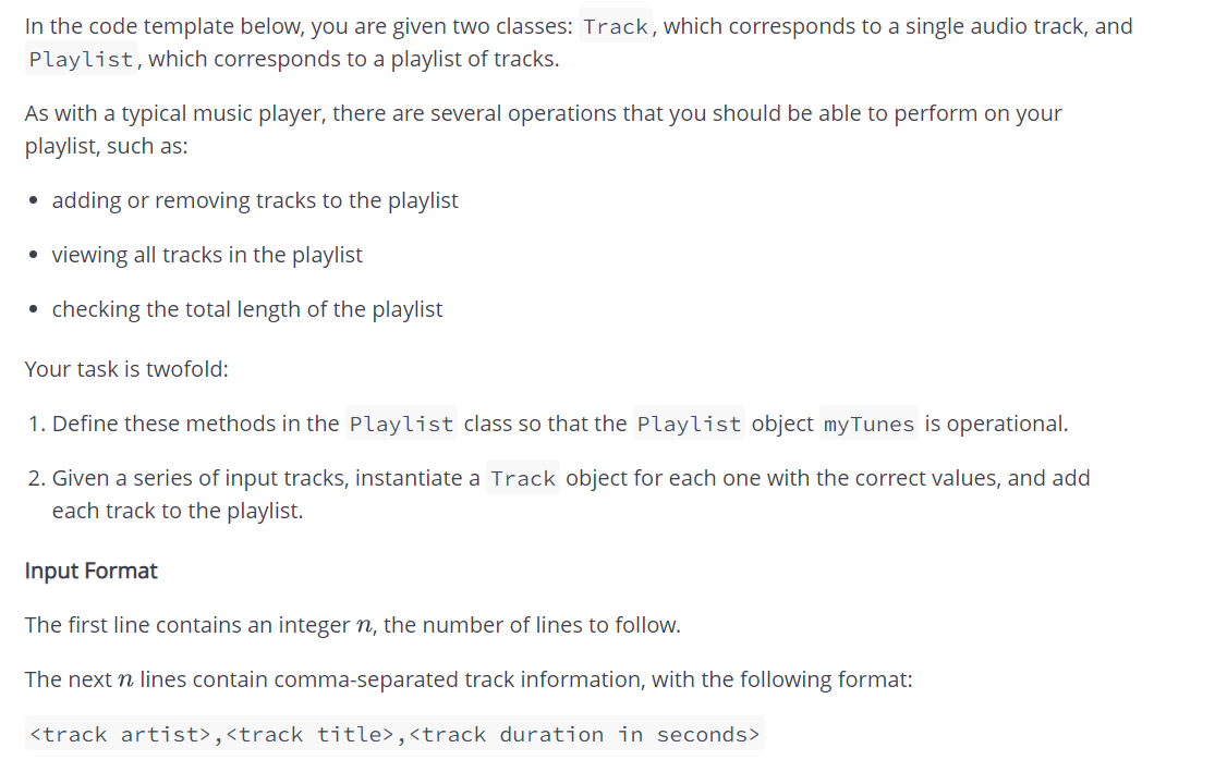 Solved In the code template below, you are given two | Chegg.com