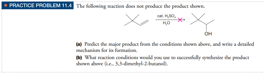 Solved The following reaction does not produce the product | Chegg.com