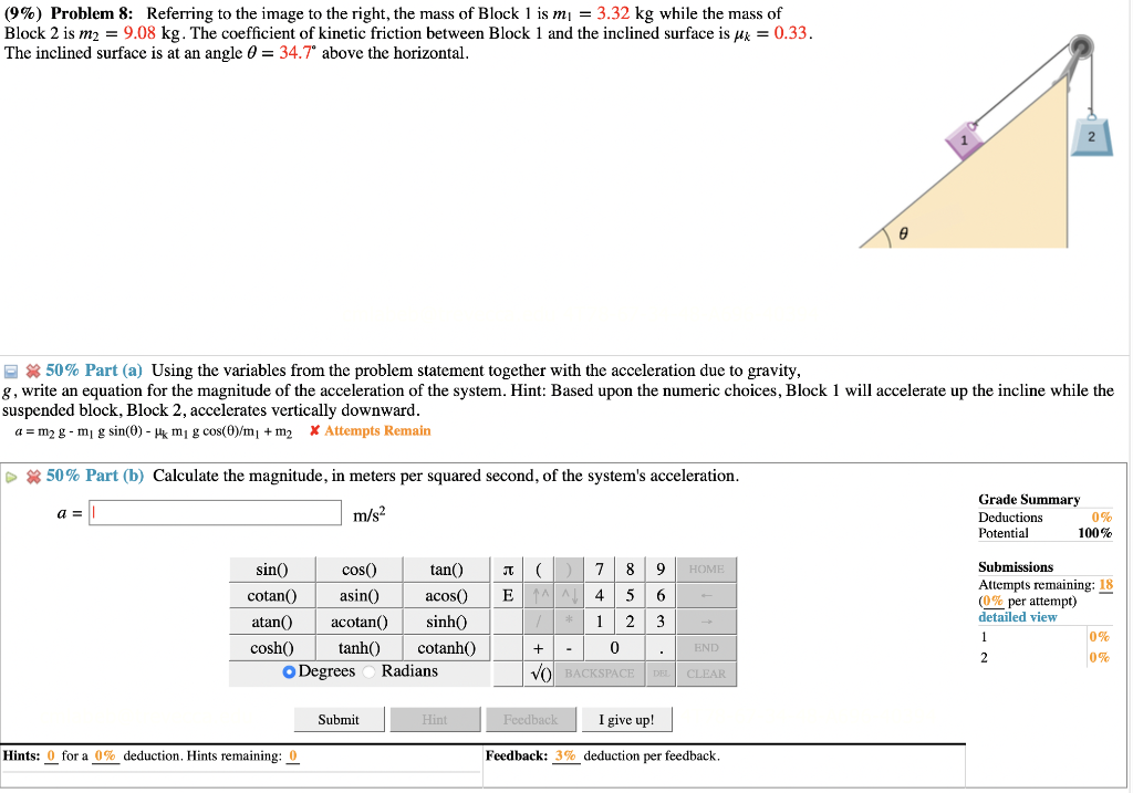 Solved (9\%) Problem 8: Referring to the image to the right, | Chegg.com