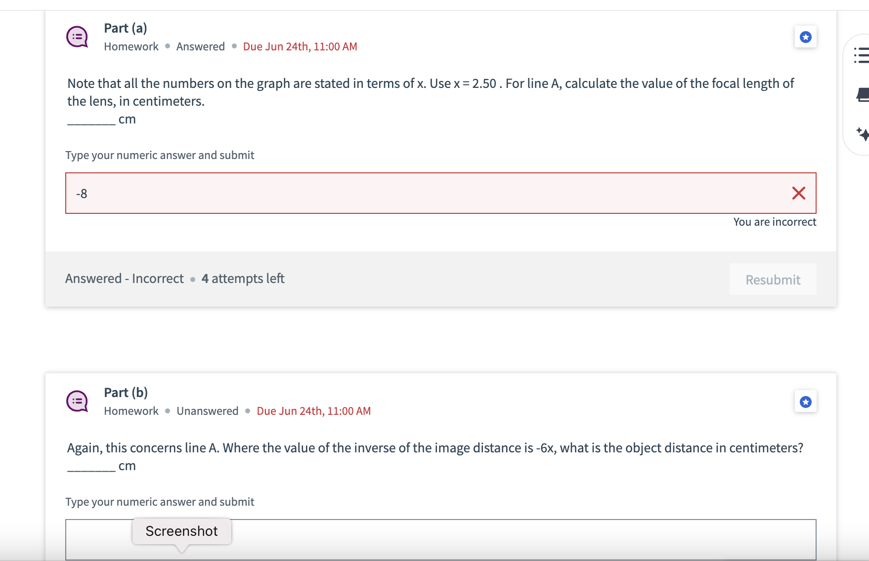 Solved Part (a) ﻿A10 - ﻿a graphYou are reading through an | Chegg.com