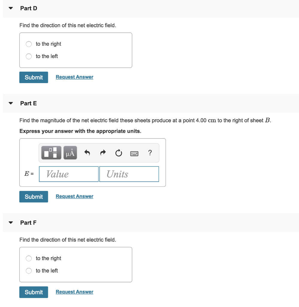 Solved Part A Constants Find the magnitude of the net | Chegg.com