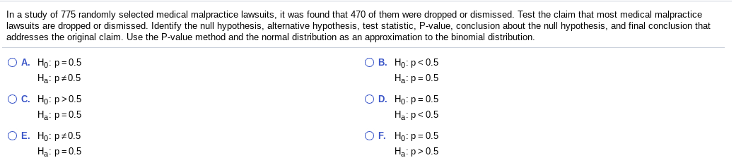 Solved What do p, p, and P-value represent? O A. The symbol | Chegg.com