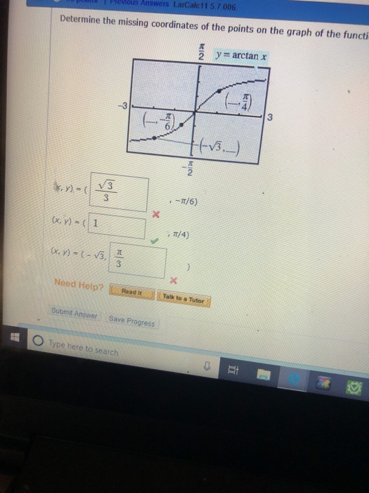 Solved Answers LarCalc11 5.7.006 Determine the missing | Chegg.com Solved Answers LarCalc11 5.7.006 Determine the missing | Chegg.com