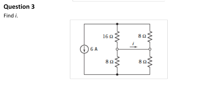Solved Question 3 Find I 