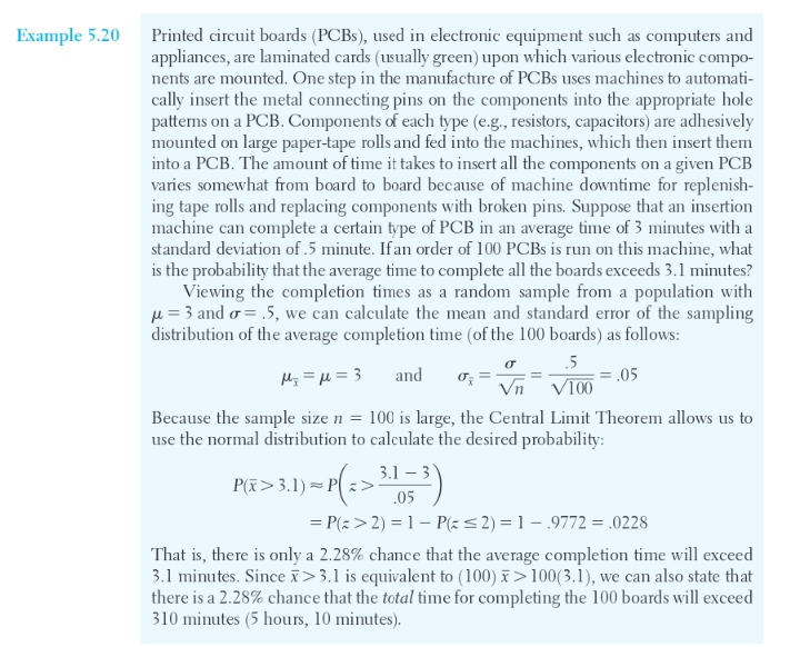 Question 1 1/1 pts Consider Example 5.20 in your text | Chegg.com