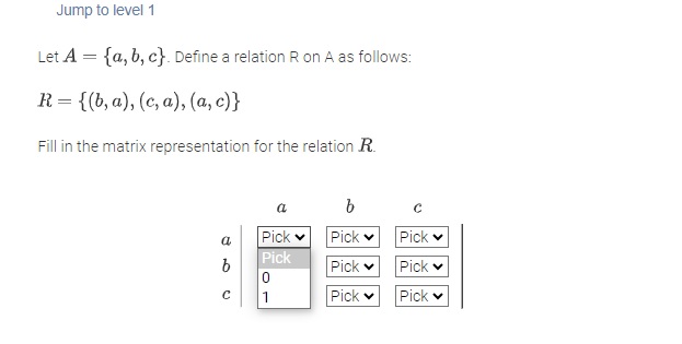 Solved Jump to level 1 Let A={a,b,c}. Define a relation R on | Chegg.com