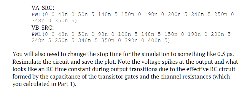 Solved 1. Let's build a NAND gate. Save your inverter with a | Chegg.com