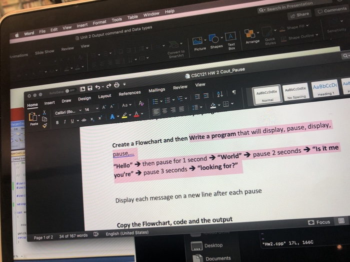 Solved Word File Edit View Insert Format Tools Table Window | Chegg.com