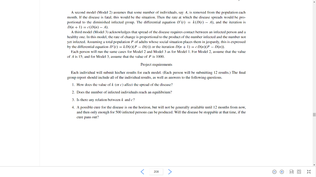 Solved A second model (Model 2) assumes that some number of | Chegg.com