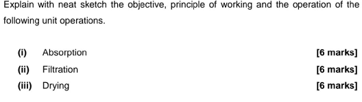 Solved Explain with neat sketch the objective, principle of | Chegg.com