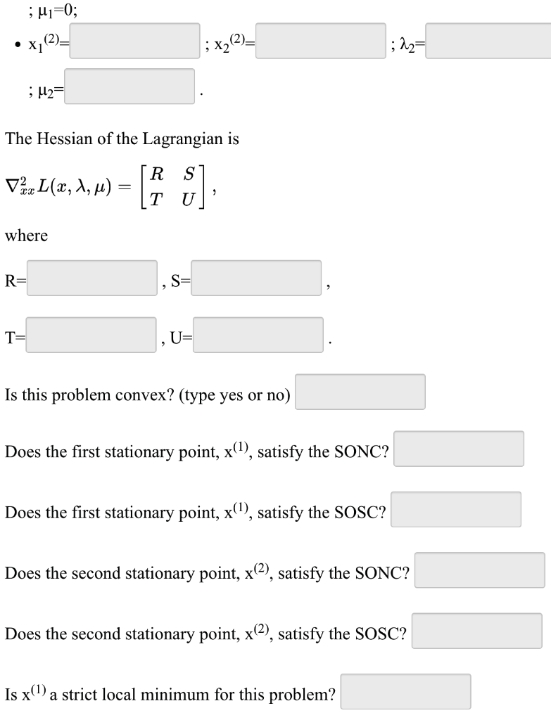 Solved Consider the problem minimize subject to | Chegg.com