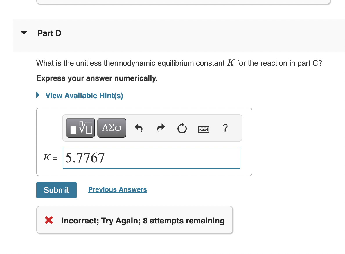 Solved For the reaction N2(g)+3H2(g)⇌2NH3(g) | Chegg.com