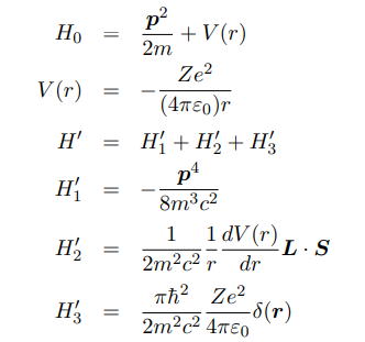 Solved a) Consider a Hamiltonian H=H0+λH′, with λH′ a small | Chegg.com