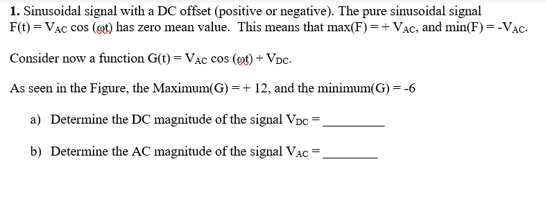Solved Signals: Experimental part. Solve a practice problem | Chegg.com