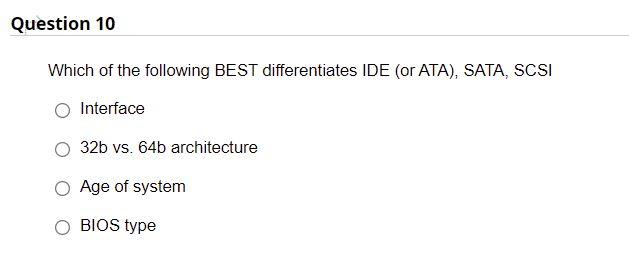 Solved Which of the following addressing schemes is | Chegg.com