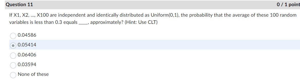 Solved If X1x2x100 Are Independent And Identically 