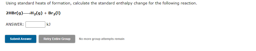 Solved Using standard heats of formation, calculate the | Chegg.com