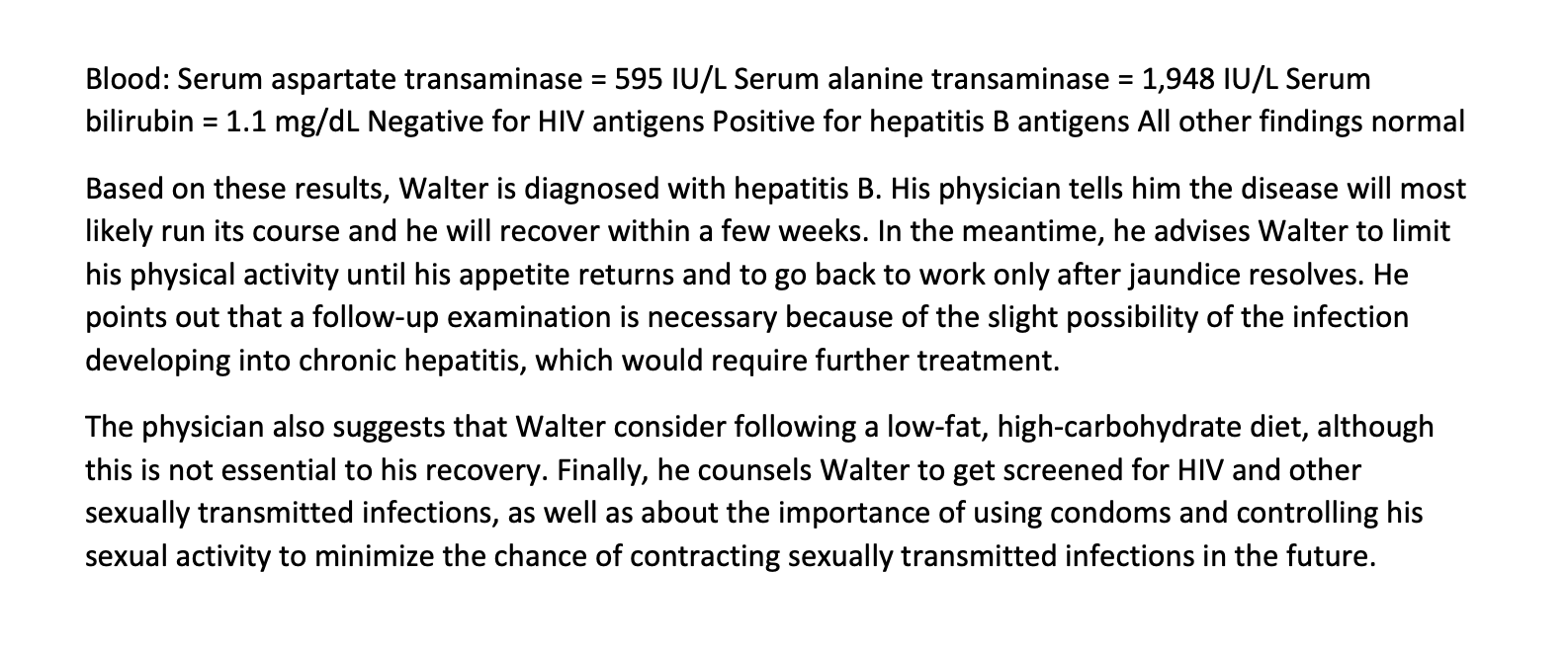Solved 1. What factors in Walter’s history suggest a | Chegg.com