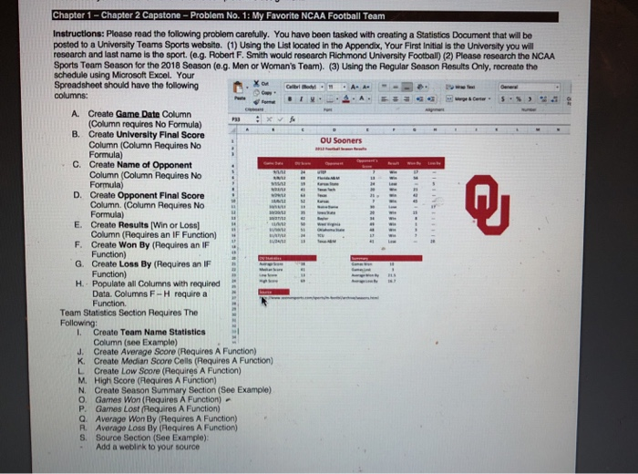 Chapter 1-Chapter 2 Capstone Problem No. 1: My | Chegg.com