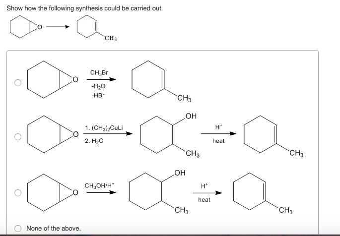 Solved What is the product of the following reaction? THF + | Chegg.com