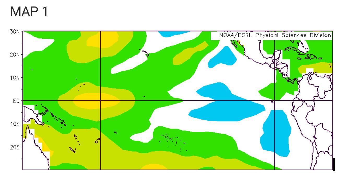 Solved The color-coding in Map 1, Map 2, and Map 3 depicts | Chegg.com