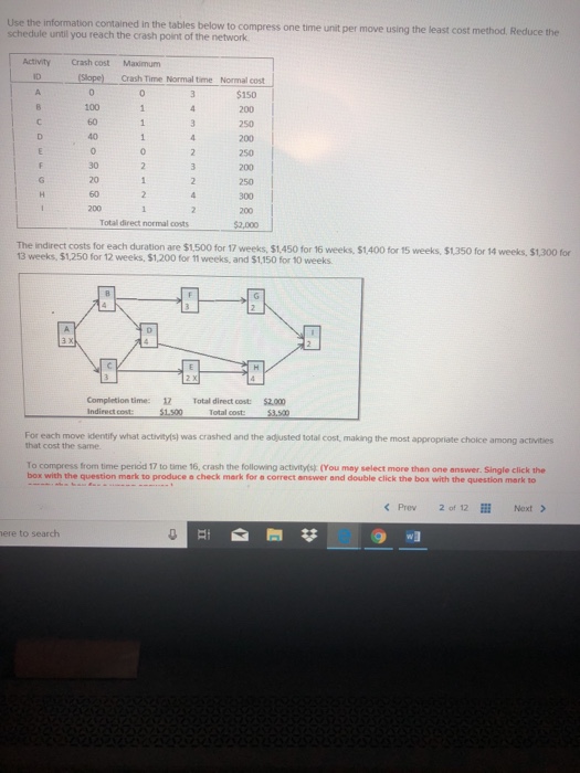 Solved Use the information contained in the tables below to | Chegg.com