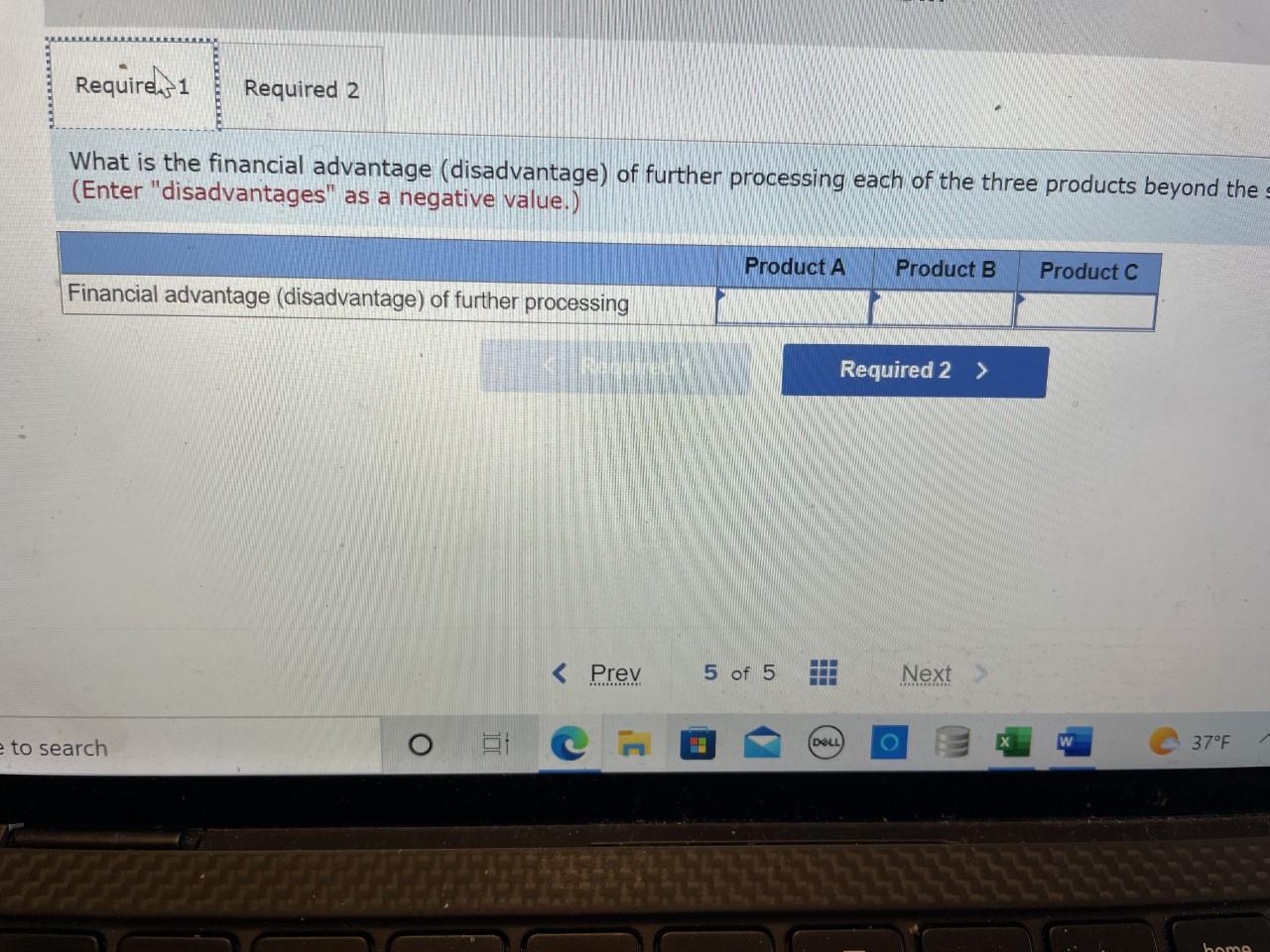 Solved Dorsey Company manufactures three products from a | Chegg.com