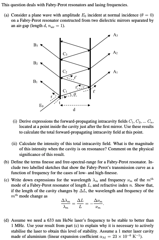 Solved Please answer this question of all parts (a), (b), | Chegg.com