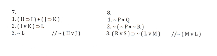 Solved Symbolic Logic: Use The Rules of Inference and | Chegg.com