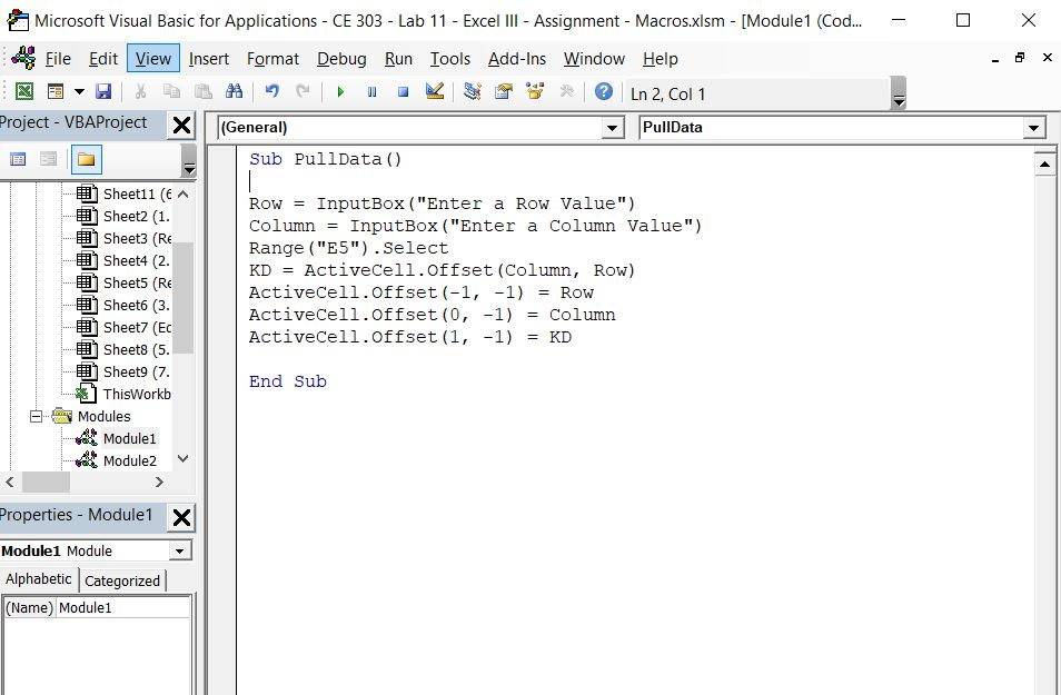 A 1 4 Debug A Macro B C D E F G H I J The Macro 