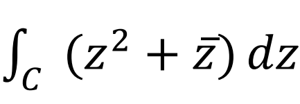Solved Evaluate ∫C(z2+zˉ)dz, where C is the CCW path on the | Chegg.com