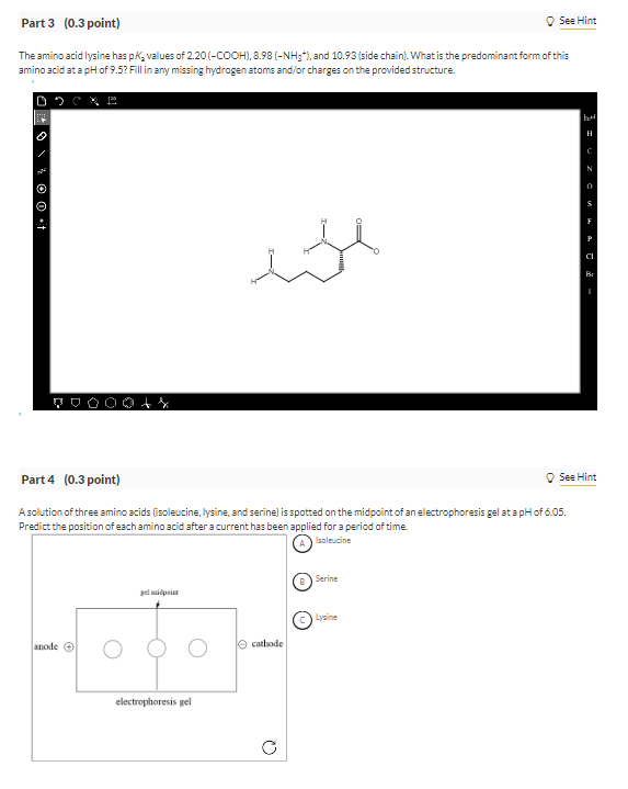 Solved The amino acid isoleucine has pKz values of | Chegg.com