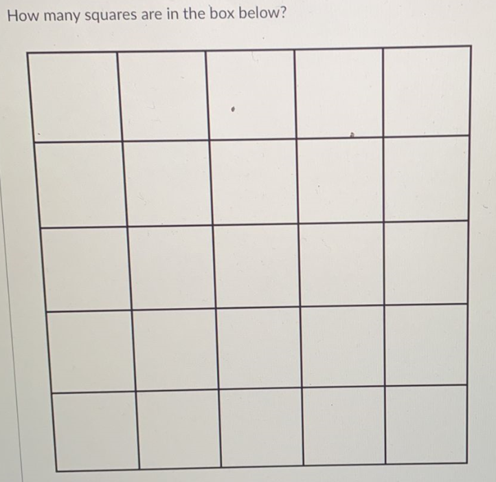 Solved How many squares are in the box below? | Chegg.com